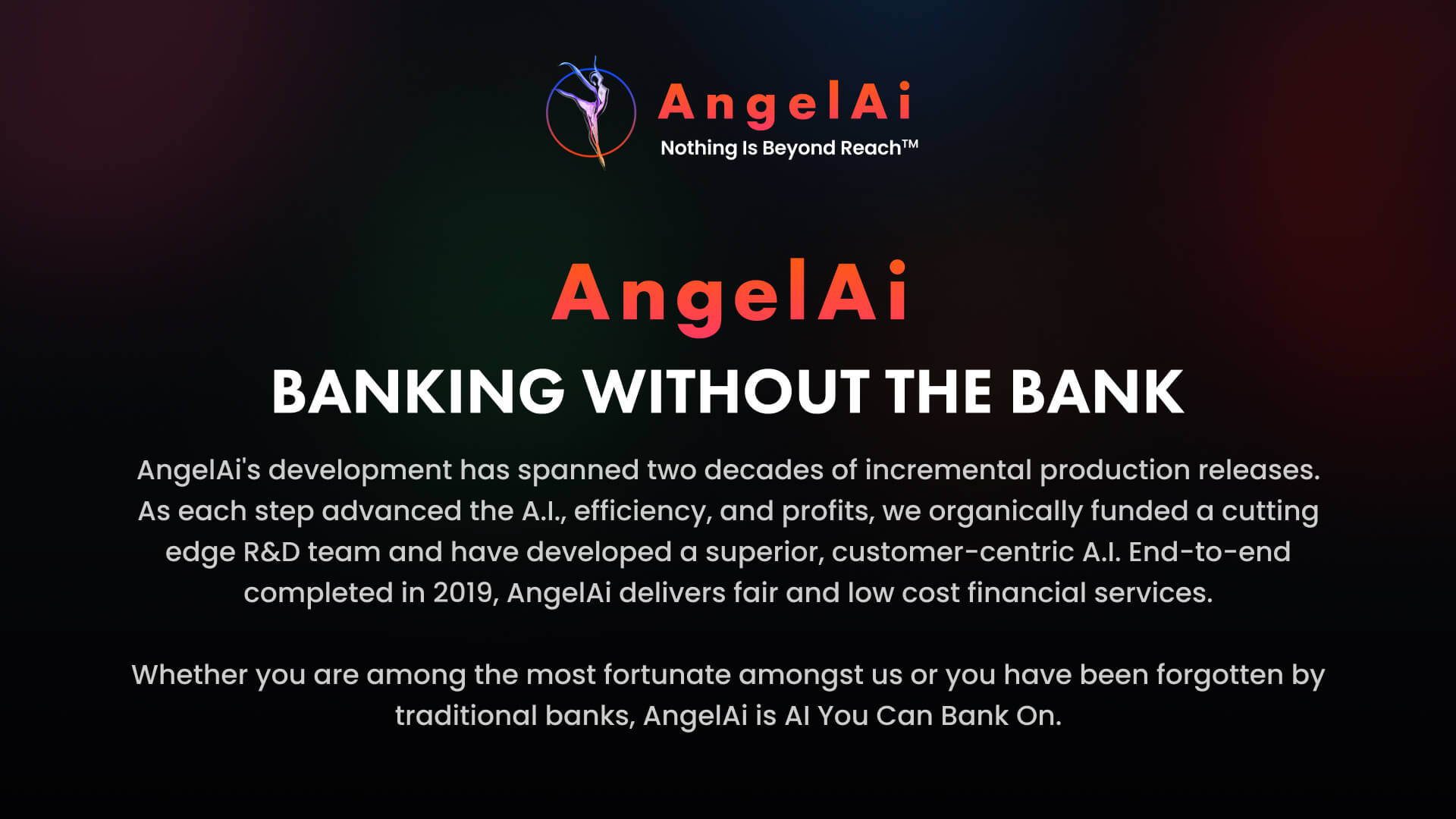 AngelAi | Transforming Financial Services for Underserved Populations
